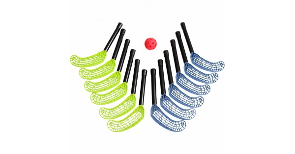 Mini hoki szett kék-zöld